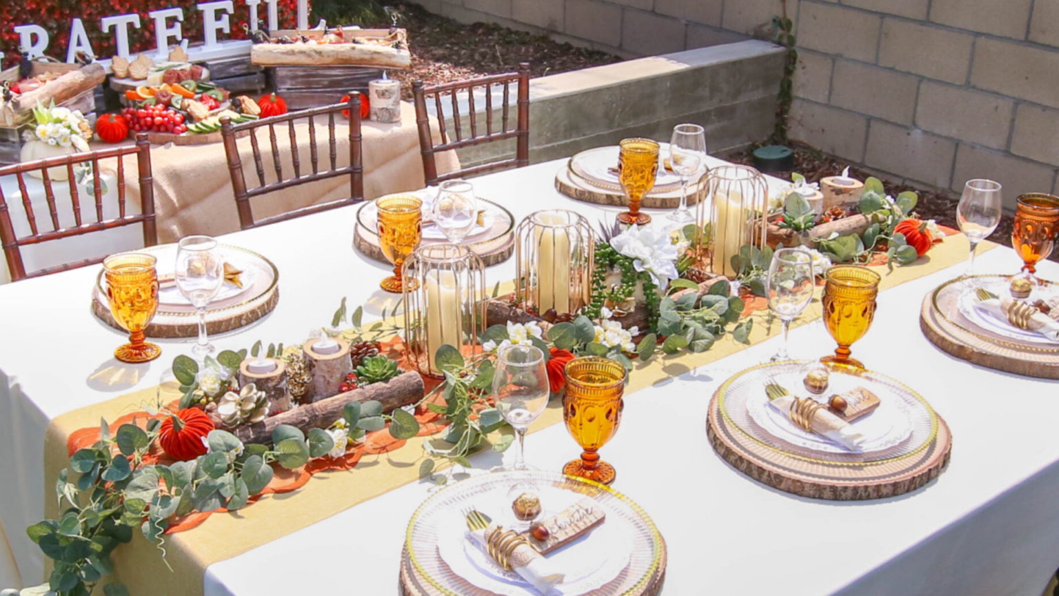 Festive Fall Table and Delicious Charcuterie Board - RITZY PARTIES